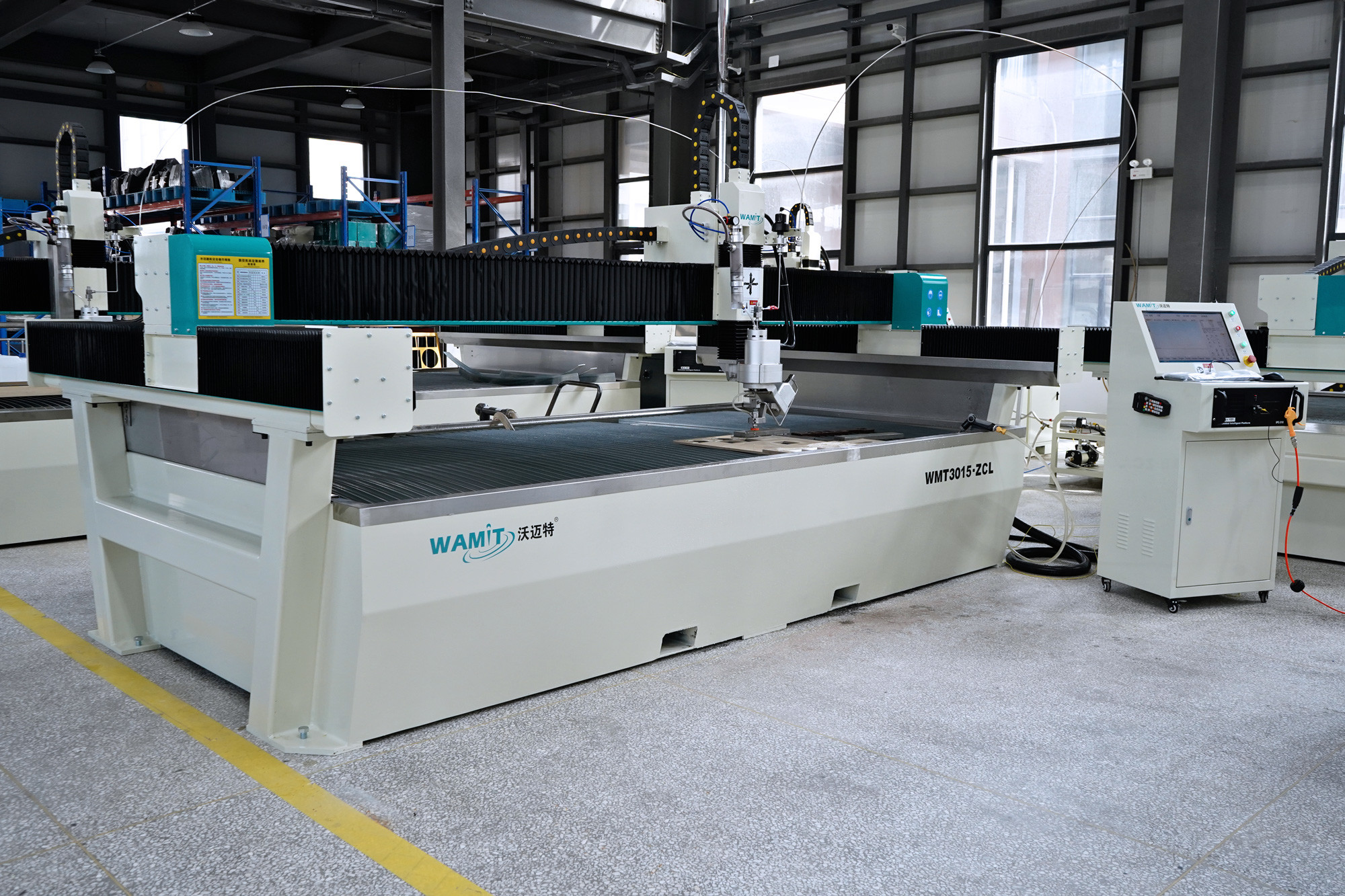 WMT3015-ZCL Stone Marble Tile Granite CNC Cutting High Pressure Water ...